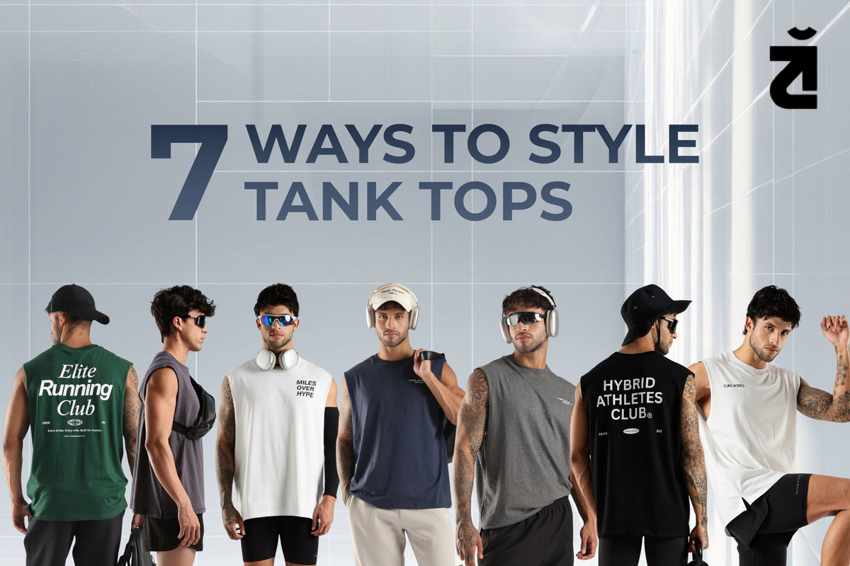 7 Ways to Style Tank Tops for Men: From Gym to Street to Travel – Third ...